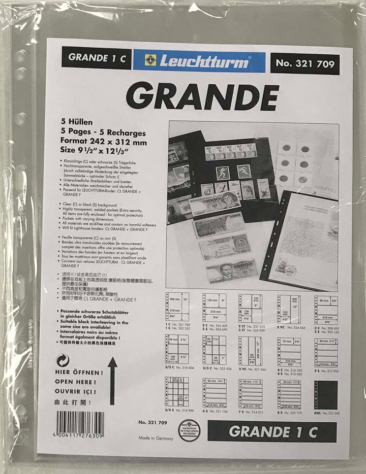 Lighthouse Grande Currency Album or Pages – The Coin Supply Store