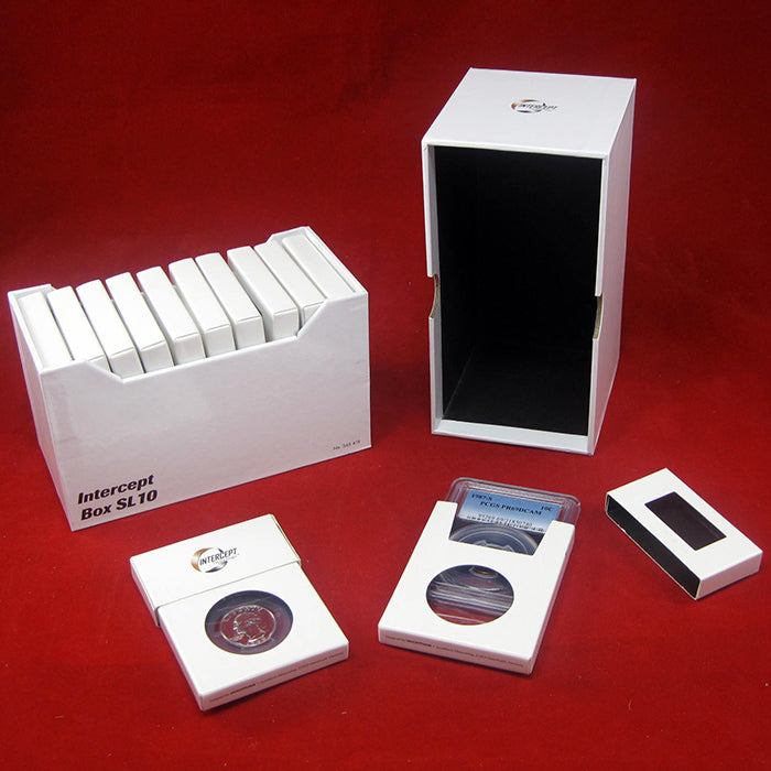 LIGHTHOUSE INTERCEPT SHIELD DOUBLE PROTECTION BOX (Holds 10 Slabs) 345