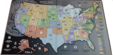 State Quarter Supplies, Quarter Maps, Quarter Folders & Albums - The ...